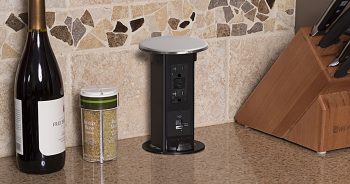 Kitchen Pop Up Outlets - Lew Electric Fittings Company